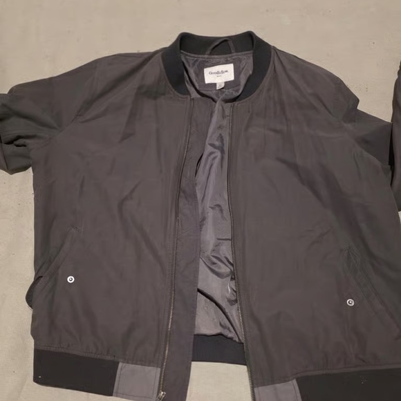 Goodfellow & Co | Jackets & Coats | Goodfellow Co Mens Dark Gray Bomber ...